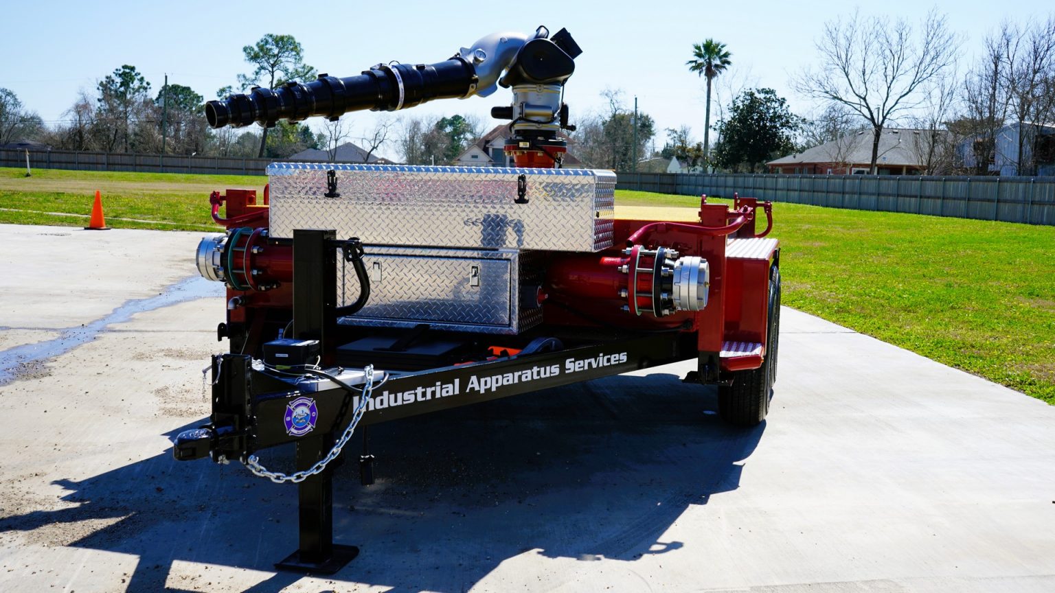 Texana Eight Monitor Trailer - Industrial Apparatus Services